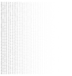 Algorithm Binary Data Code Decryption and Vector Image