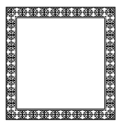 Stylish black frame Royalty Free Vector Image - VectorStock