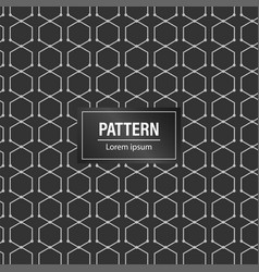 Crocodile skin black and white seamless pattern Vector Image