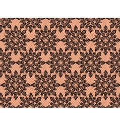 Lace long horizontal pattern set design Royalty Free Vector