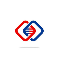 Simple corporate company logo collection Vector Image