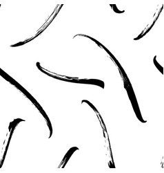 Curved dashes seamless pattern Royalty Free Vector Image