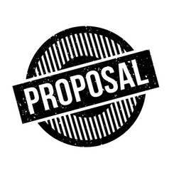 Proposal rubber stamp Royalty Free Vector Image