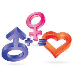 Love pair label Royalty Free Vector Image - VectorStock