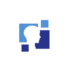 Smart thinking logo Royalty Free Vector Image - VectorStock