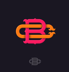 Pe logo monogram with triangle shape and circle Vector Image