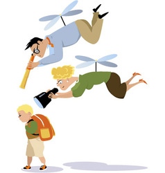 Cute cartoon family Royalty Free Vector Image - VectorStock