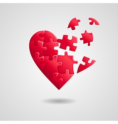Exploding heart 0912 Royalty Free Vector Image