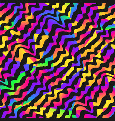 Rainbow geometric seamless pattern Royalty Free Vector Image