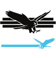 Eagle strike Royalty Free Vector Image - VectorStock