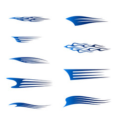 Car motorcycle racing vehicle graphics vinyls Vector Image