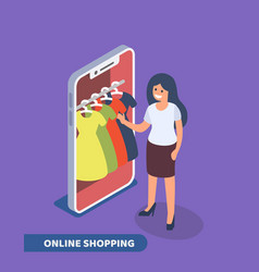 Online shopping Royalty Free Vector Image - VectorStock