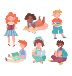 Educational cartoon numbers set with objects Vector Image