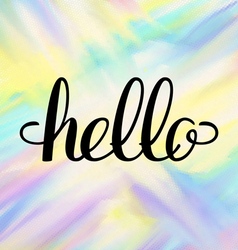Hello Royalty Free Vector Image - VectorStock