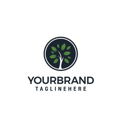 Olive tree outline curl silhouette Royalty Free Vector Image