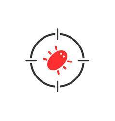 Target for shooting Royalty Free Vector Image - VectorStock