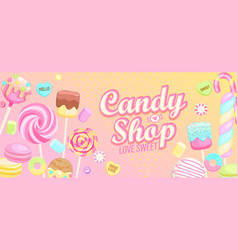 Candy set Royalty Free Vector Image - VectorStock