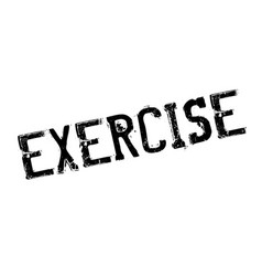 Workout rubber stamp Royalty Free Vector Image