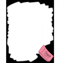 Eraser border Royalty Free Vector Image - VectorStock