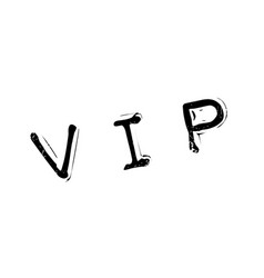 Vip rubber stamp Royalty Free Vector Image - VectorStock
