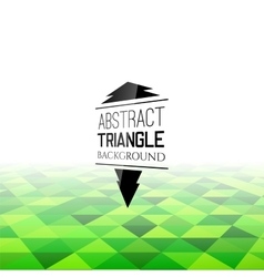Abstract triangle mesh background Royalty Free Vector Image