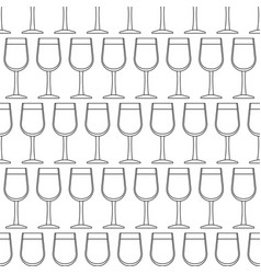 Contour glass pattern Royalty Free Vector Image