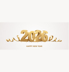 Merry christmas and happy new year 2024 red 3d Vector Image