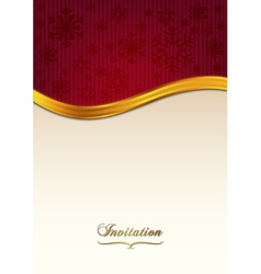 Red texture and golden frame Royalty Free Vector Image