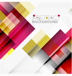 Abstract blocks template design background simple Vector Image