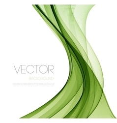 Smooth wave stream line abstract header layout Vector Image
