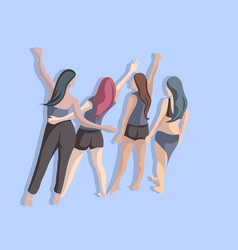 Group of women Royalty Free Vector Image - VectorStock