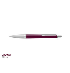 Business pen cartoon Royalty Free Vector Image