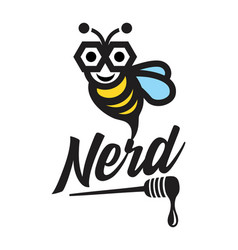 Cartoon honey bee Royalty Free Vector Image - VectorStock