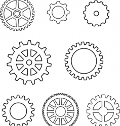 Cogs Royalty Free Vector Image - VectorStock