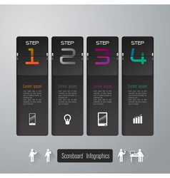 Infographics design Royalty Free Vector Image - VectorStock