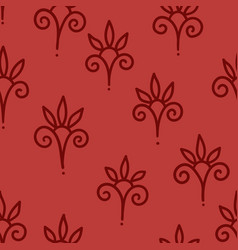 Seamless knit pattern Royalty Free Vector Image