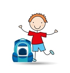 Students indian on white Royalty Free Vector Image