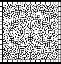 Ancient mosaic ceramic tile pattern Royalty Free Vector