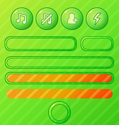 Rounded square app icons Royalty Free Vector Image