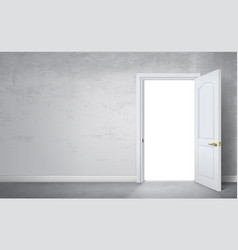 Open door in the sky Royalty Free Vector Image