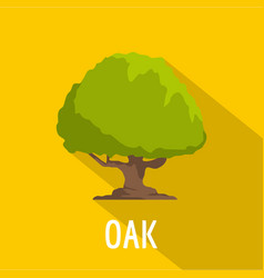 Birch leaf icon flat style Royalty Free Vector Image