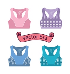 Womans bra Royalty Free Vector Image - VectorStock