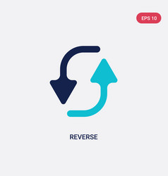 Two color blended learning icon from e-learning Vector Image