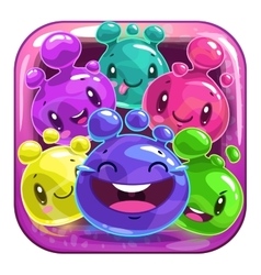 Funny app icon Royalty Free Vector Image - VectorStock