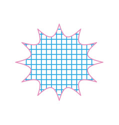 Color oval chat bubble art text message Royalty Free Vector