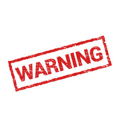 Watch out rubber stamp Royalty Free Vector Image