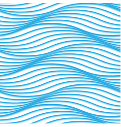 Wavy seamless pattern Royalty Free Vector Image