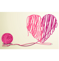 Balls of wool Royalty Free Vector Image - VectorStock