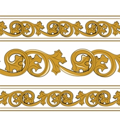 Classic empire style pattern Royalty Free Vector Image
