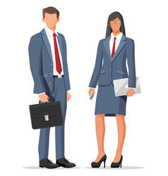 Business team set Royalty Free Vector Image - VectorStock